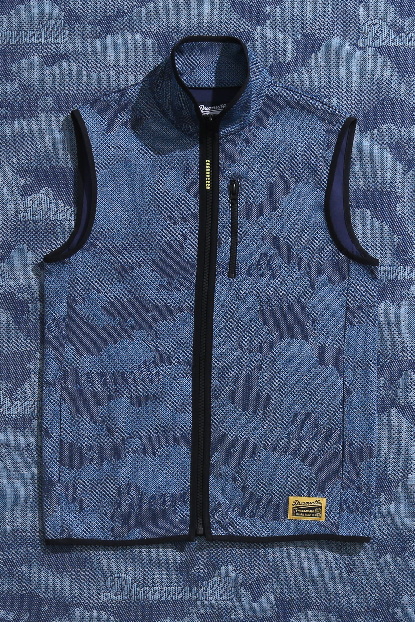 Dreamville x BYBORRE Vest - Blue – Dreamville Official Store